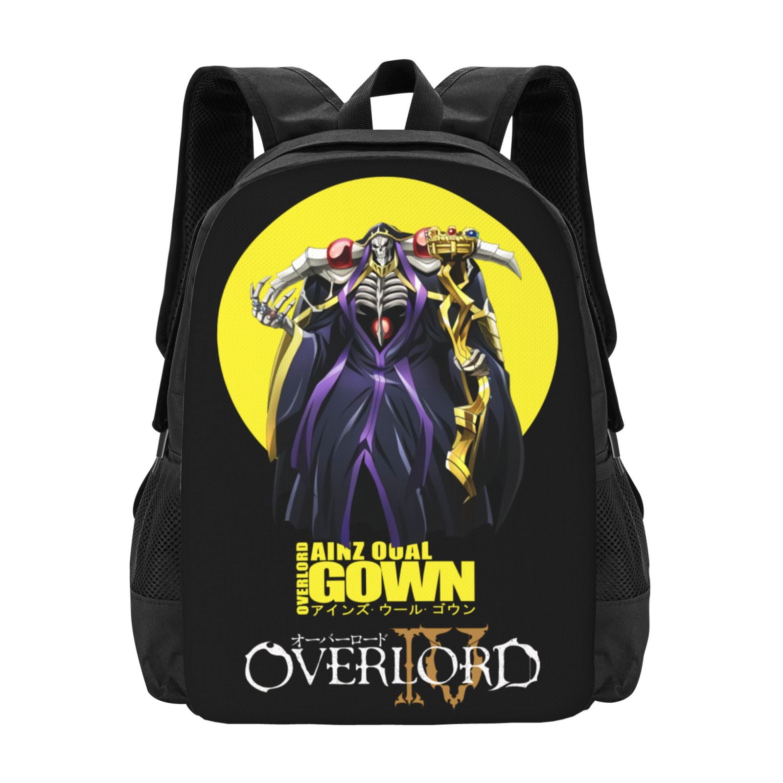 Overlord Ainz Ooal Gown Backpack For Men Bags Fashion Book Bag Travel ...