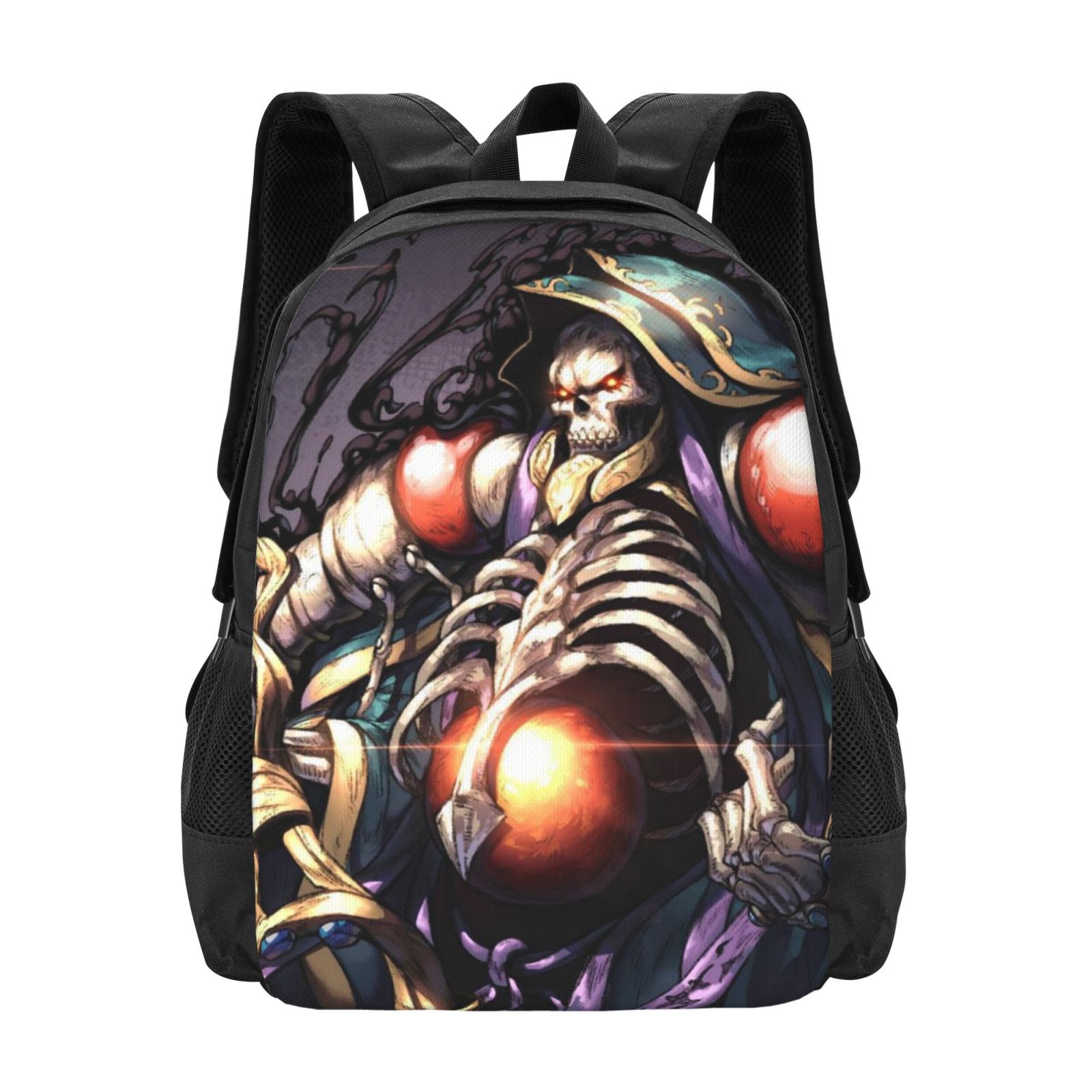Overlord Ainz Ooal Gown Backpack For Men Women Book Bag Travel Hiking ...