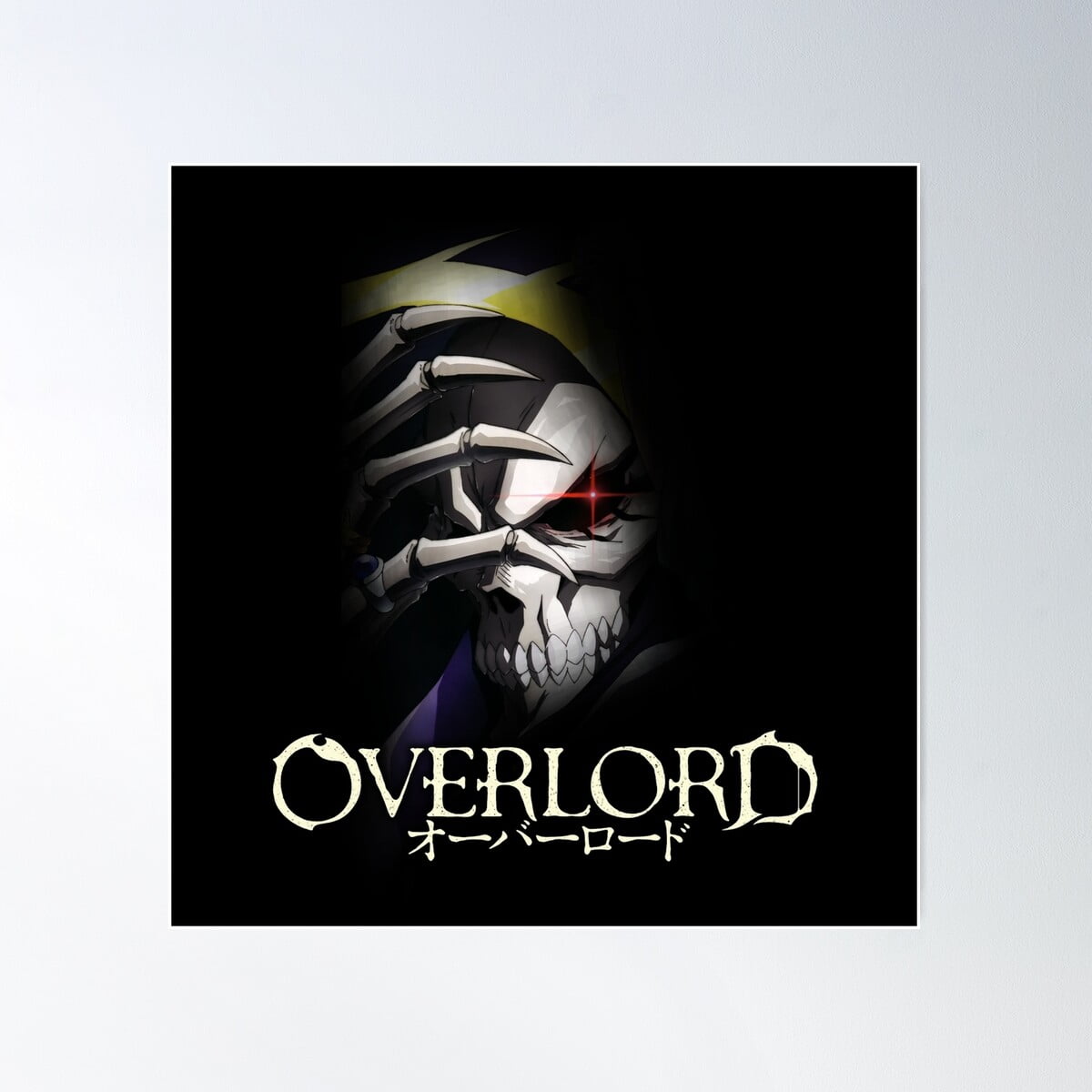 Overlord - Ainz Ooal Gown - Version 1 Poster Wall Art, Modern Wall ...