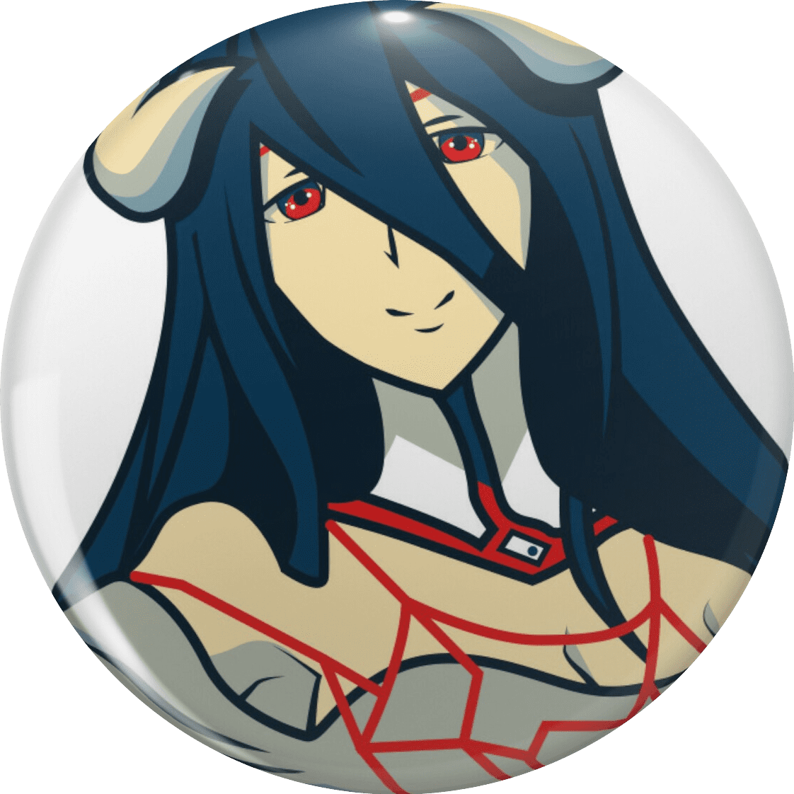 Overlord: Albedo Pin Lapel Pin Brooch Steel Pins Badge 0.75" - Walmart.com