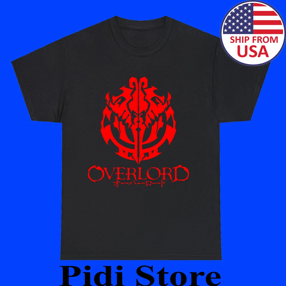 Overlord Anime Cartoon Men's Black Size S to 3XL - Walmart.com