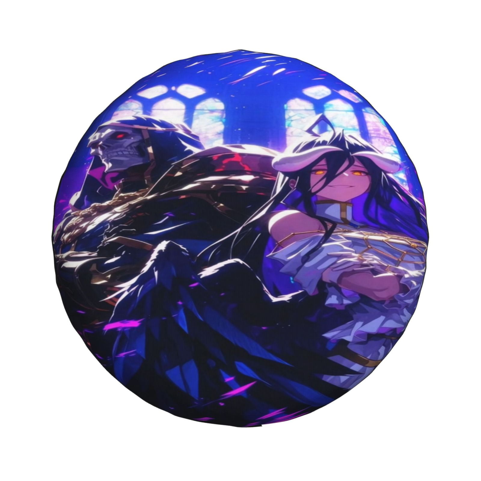 Overlord Anime Spare tire cover wheels protect General Purpose Trailer ...