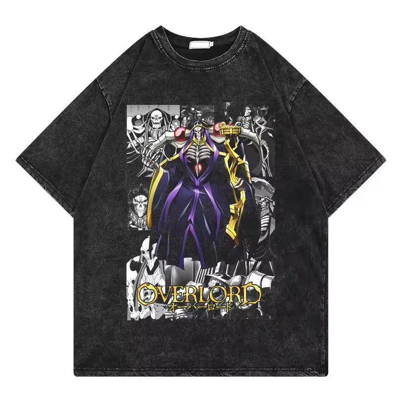 Overlord T-Shirt Featuring Momonga (Ainz Ooal Gown) Albedo Shalltear ...