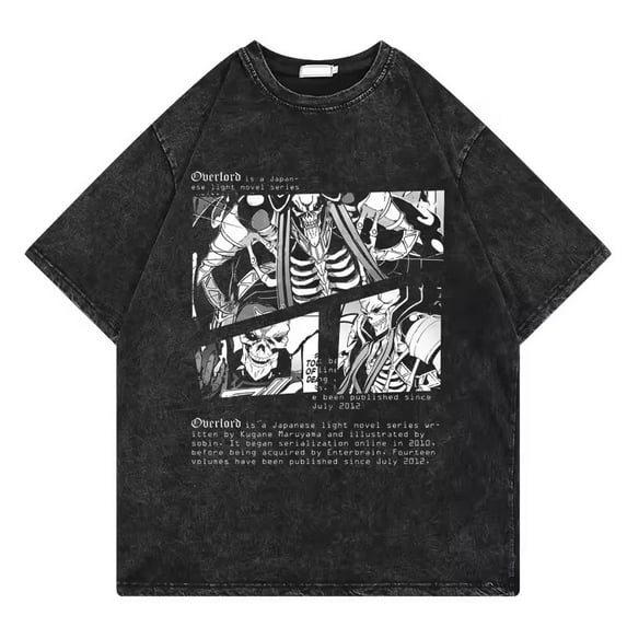 Overlord T-Shirt Featuring Momonga (Ainz Ooal Gown) Albedo Shalltear ...