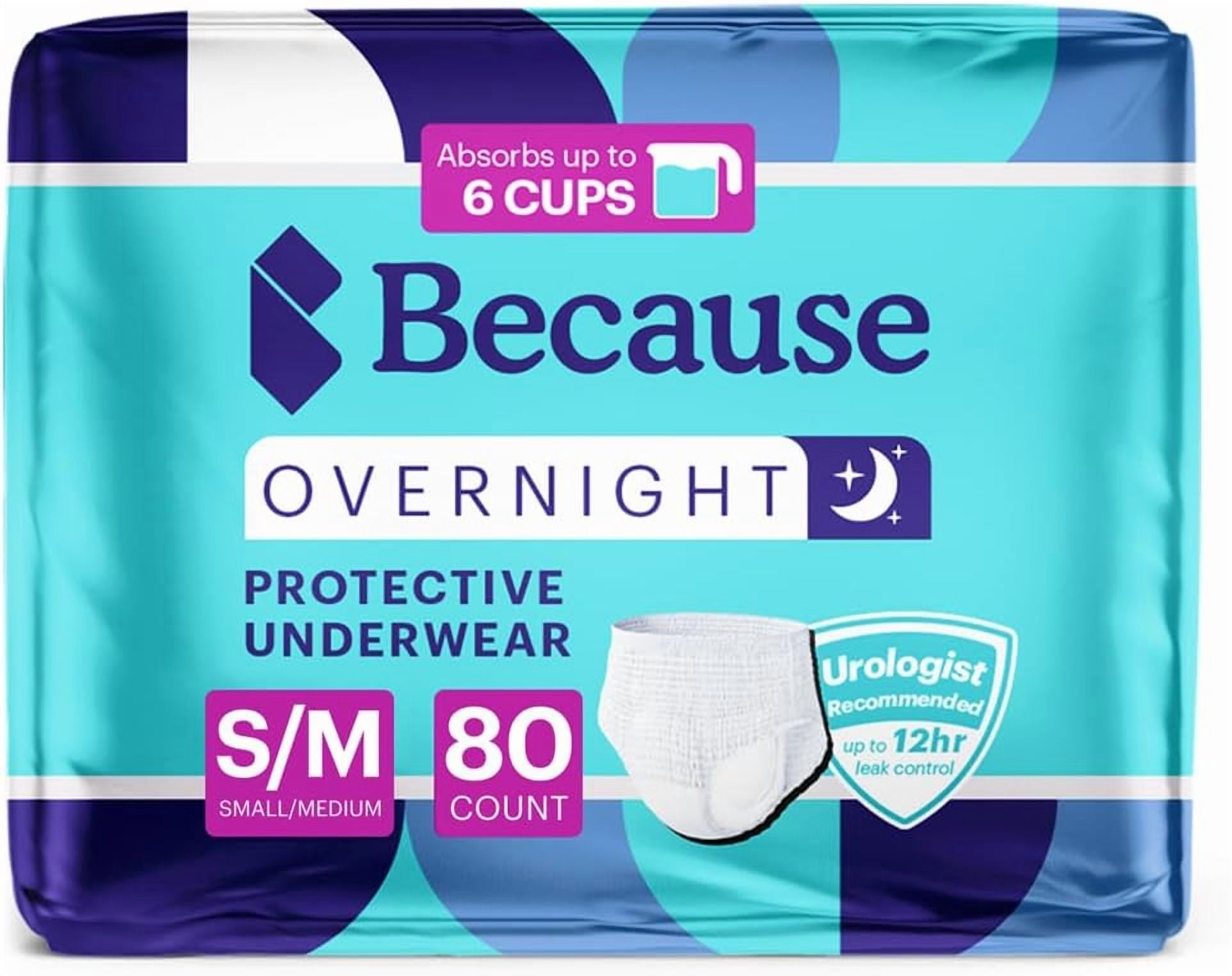 Because Overnight Absorbency Pull Ups - Adult Disposable Incontinence ...