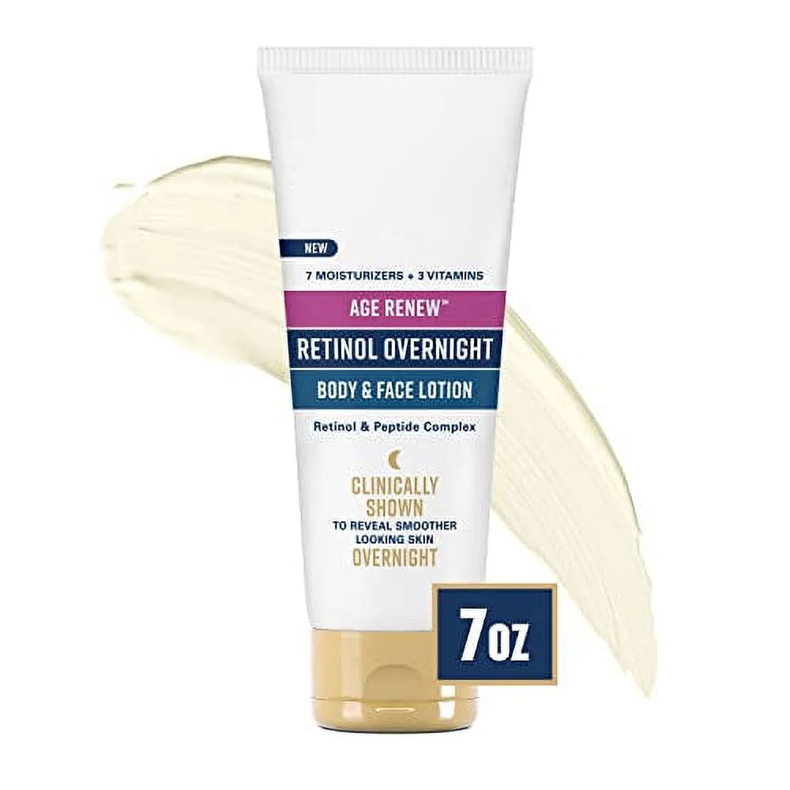 Overnight Age-Correcting Body & Face Lotion with Tri-Peptide Complex ...