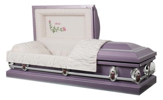 Overnight Caskets - 20 Gauge Steel Heavenly Mother Funeral Metal Casket ...