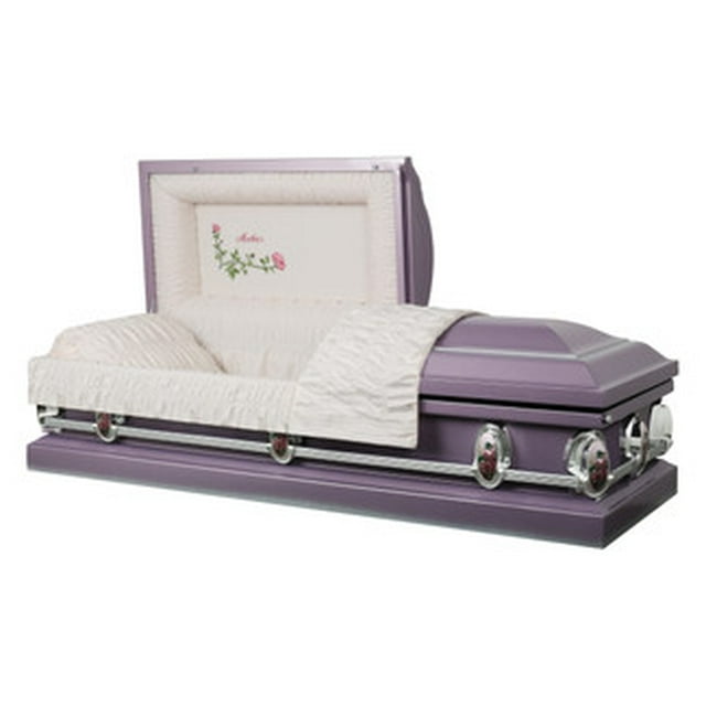 Overnight Caskets - 20 Gauge Steel Heavenly Mother Funeral Metal Casket ...