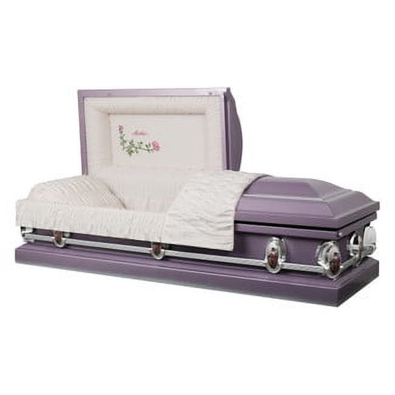 Overnight Caskets - 20 Gauge Steel Heavenly Mother Funeral Metal Casket ...