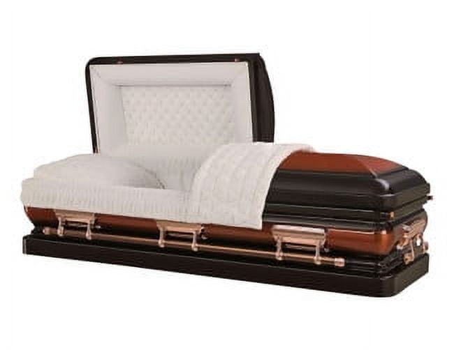 Overnight Caskets Sterling Copper Steel 18 Gauge Funeral Casket ...