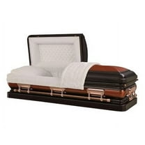 Overnight Caskets - Premium 18 Gauge Steel, Blue Praying Hands Funeral ...