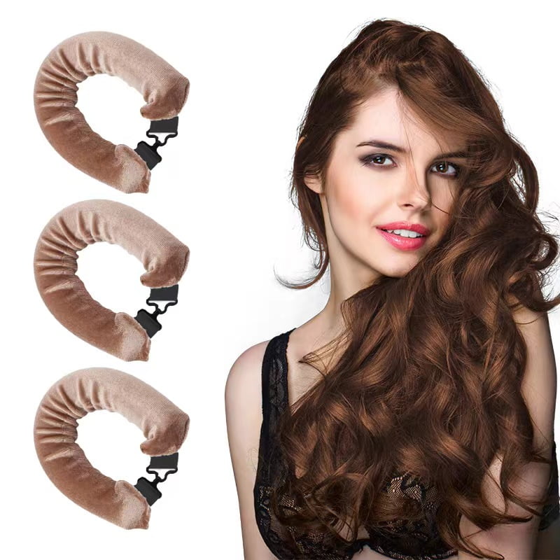 Overnight Heatless Hair Curler Blowout Rods Jumbo, Heatless Curls Satin ...