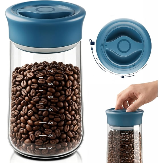 Overnight Oats containers with Lids, Upgraded Easy Open quarter twist ...
