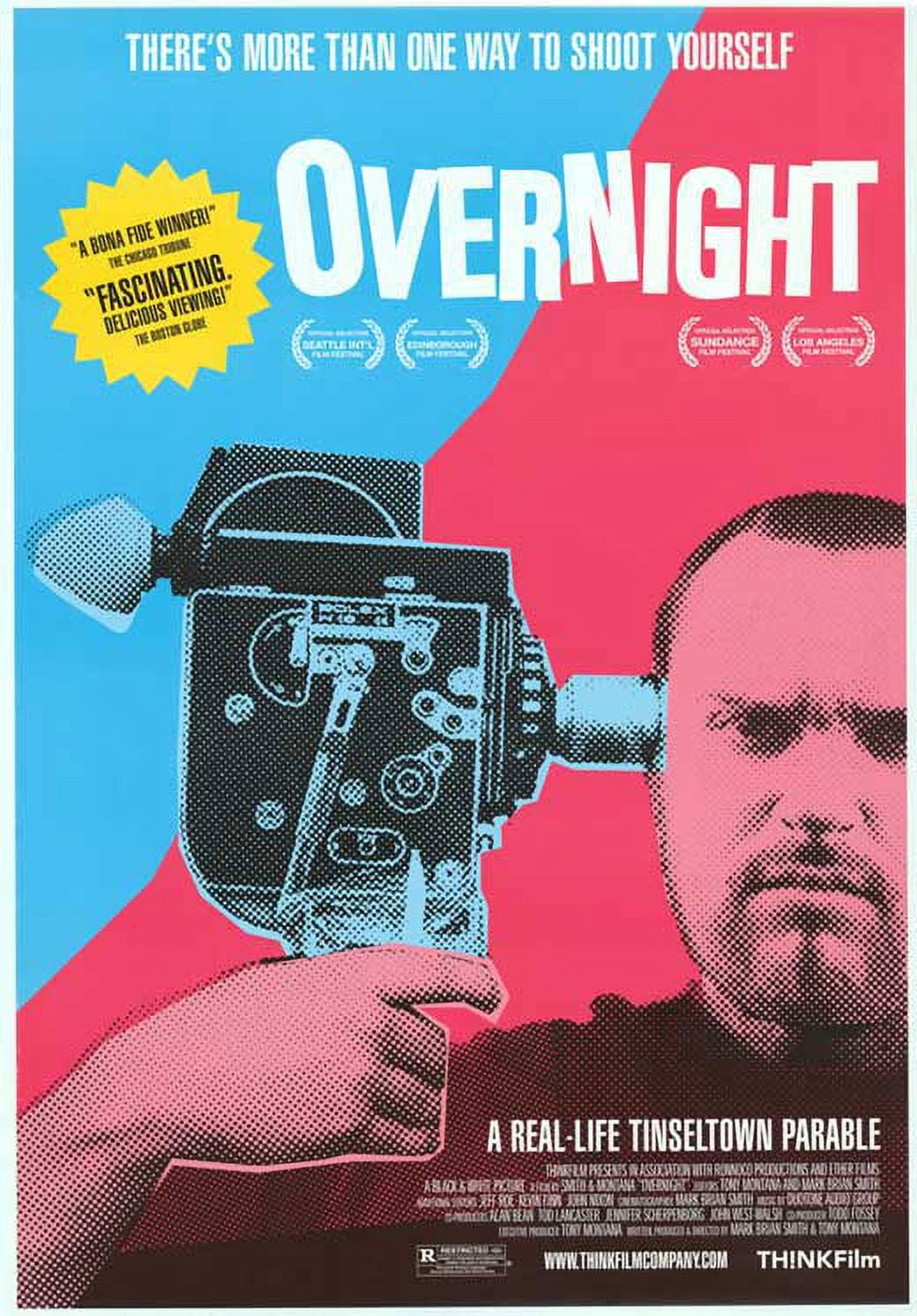Overnight - movie POSTER (Style A) (11" x 17") (2003) - Walmart.com