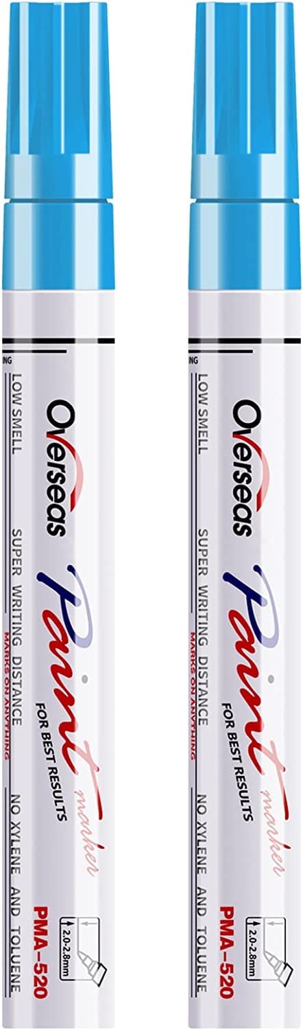 Overseas Paint Marker Permanent Markers - Oil Based, Mediuml Point ...