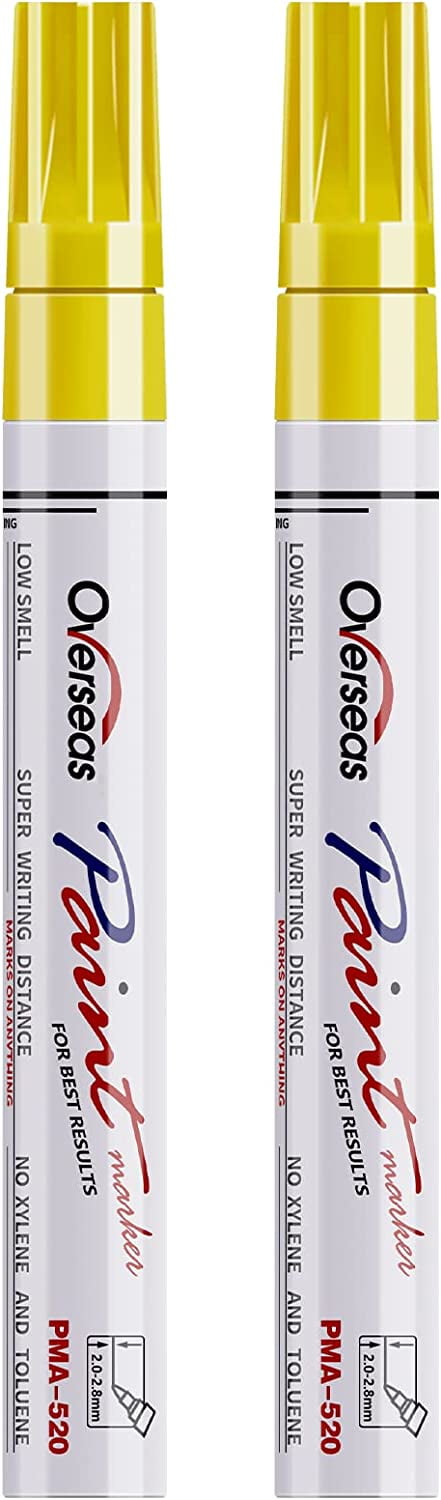 Overseas Paint Marker Permanent Markers - Oil Based, Mediuml Point ...