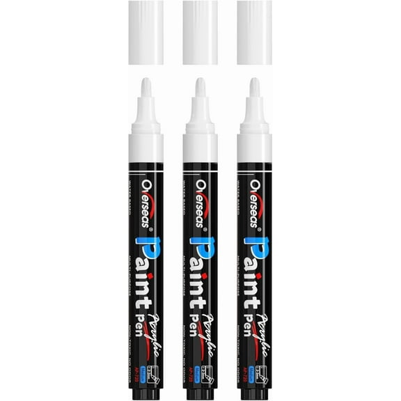 Paint Markers Pens - 1 Pack Permanent Oil Based Paint Pen, Durable 2 ...