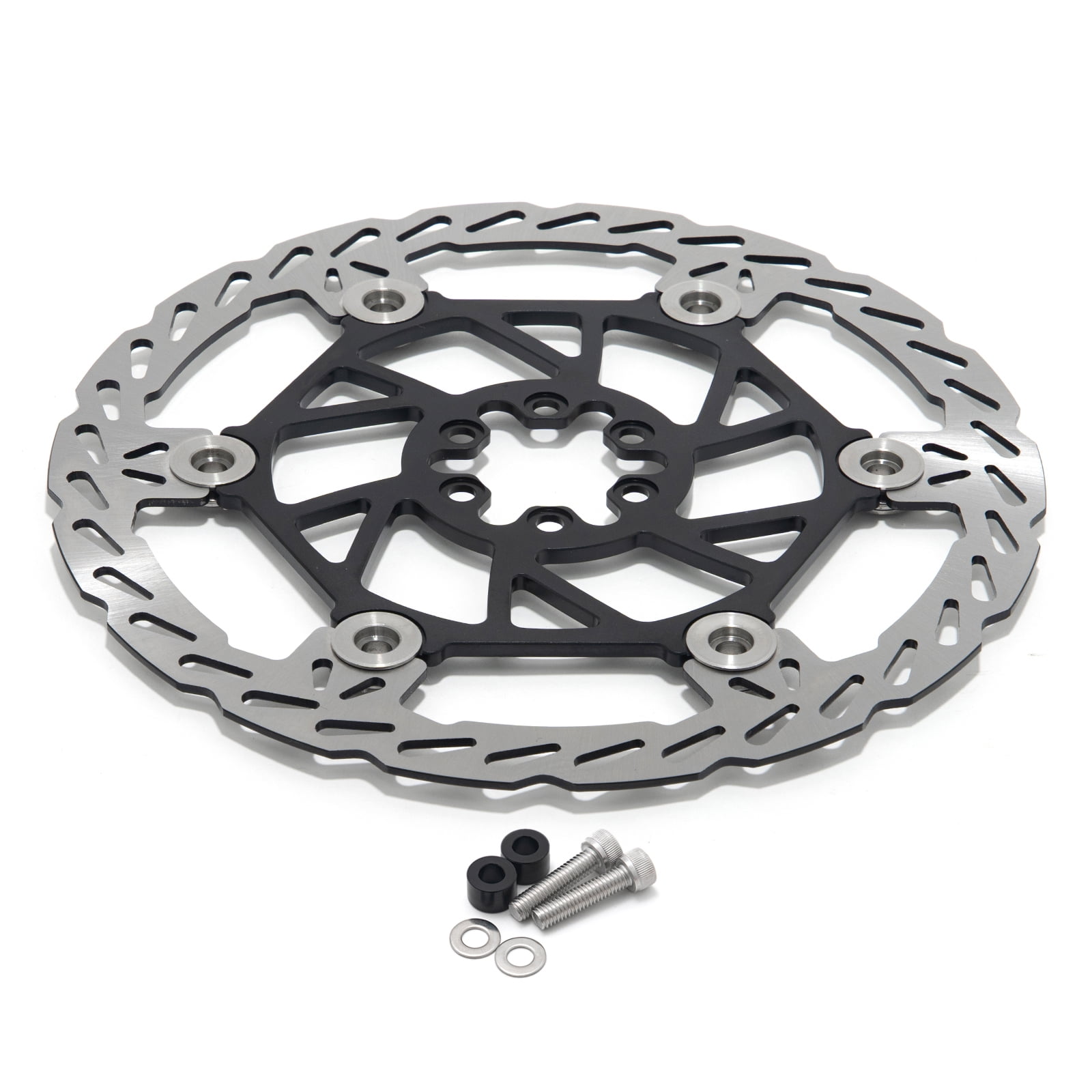 Oversize 220mm Front Brake Disc Rotor + Adapter for Sur Ron Light Bee ...