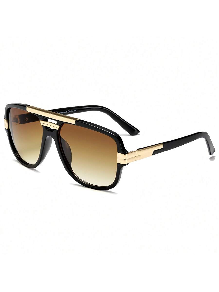 Oversize Classic Cool Vintage Square Glasses For Men Shades Large Pilot ...