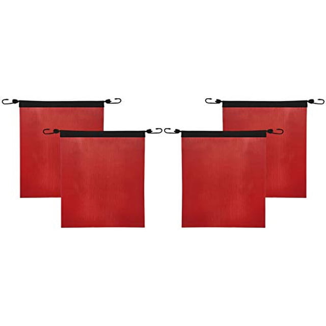 Oversize Load Safety Flags Warning Signs for Trucks and Pilot Cars (4 ...