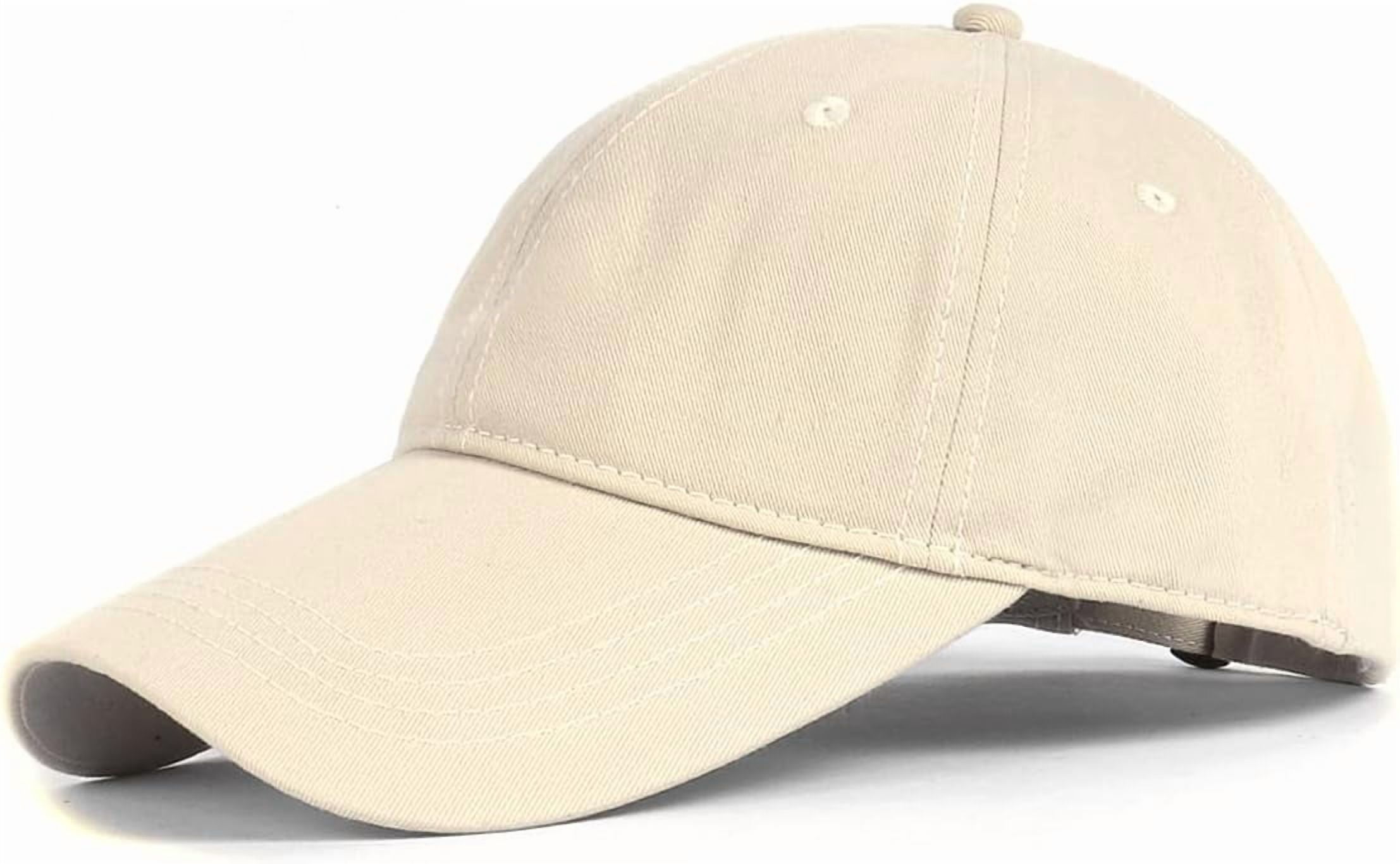 Oversize XXL 100% Cotton Baseball Cap,Large Baseball Hat for Big Heads ...