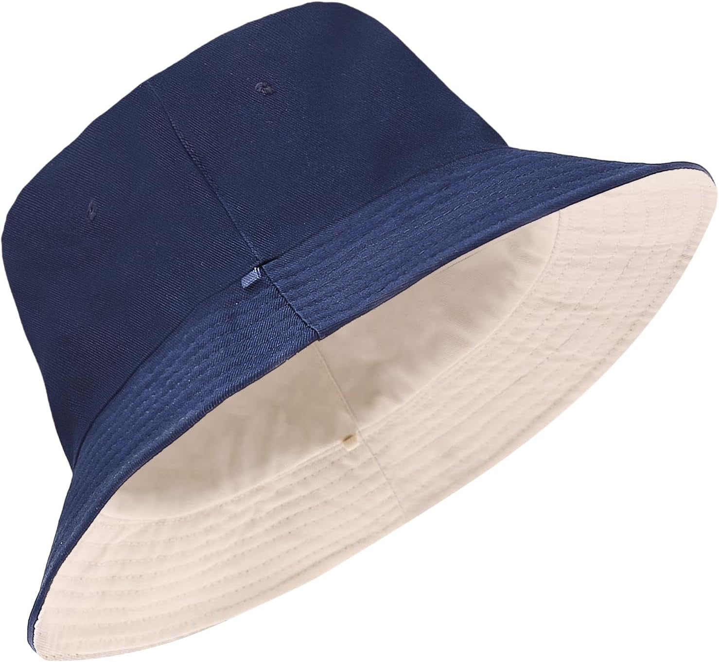 Oversize XXL Bucket Hat, Extra Large Unisex Reversible Cotton Bucket ...