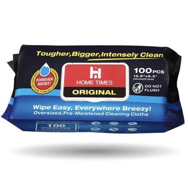 Chix Stretch 'n Dust Cloths, 11.63 x 24, Yellow, 40 Cloths/Pack, 10 ...