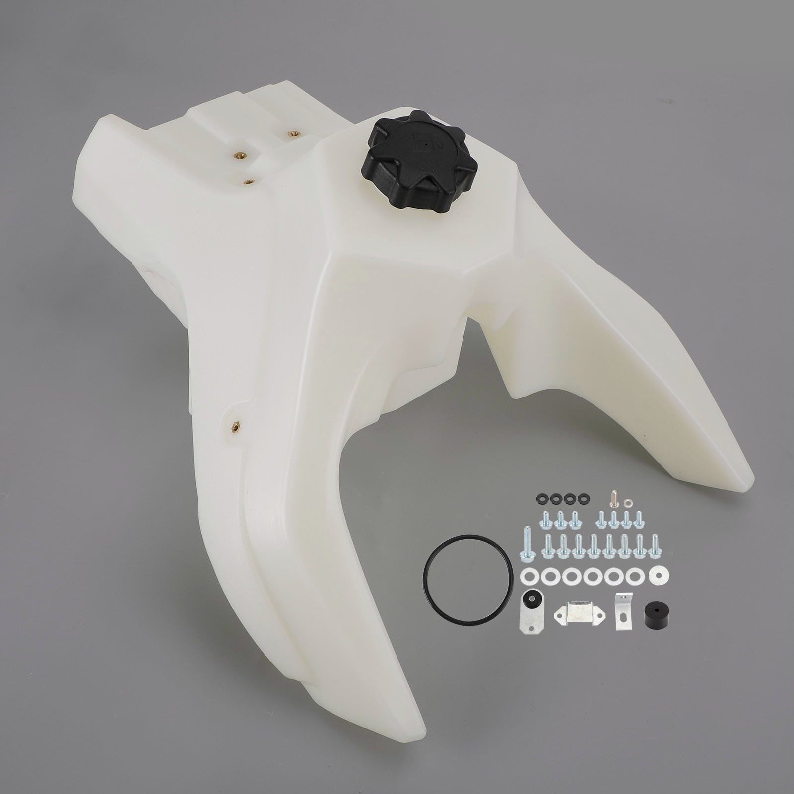 Oversized 3.0 Gallon Fuel Gas Tank WHITE For Honda CRF450X CRF450L 2019 ...