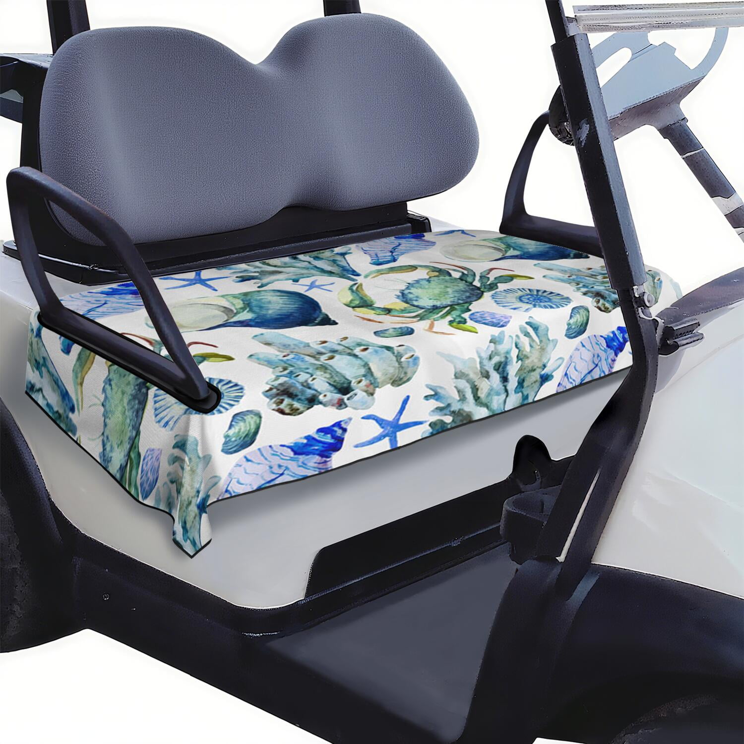 Oversized 51" x 31" Golf Cart Seat Cover, Soft Microfiber Towel for Fit ...