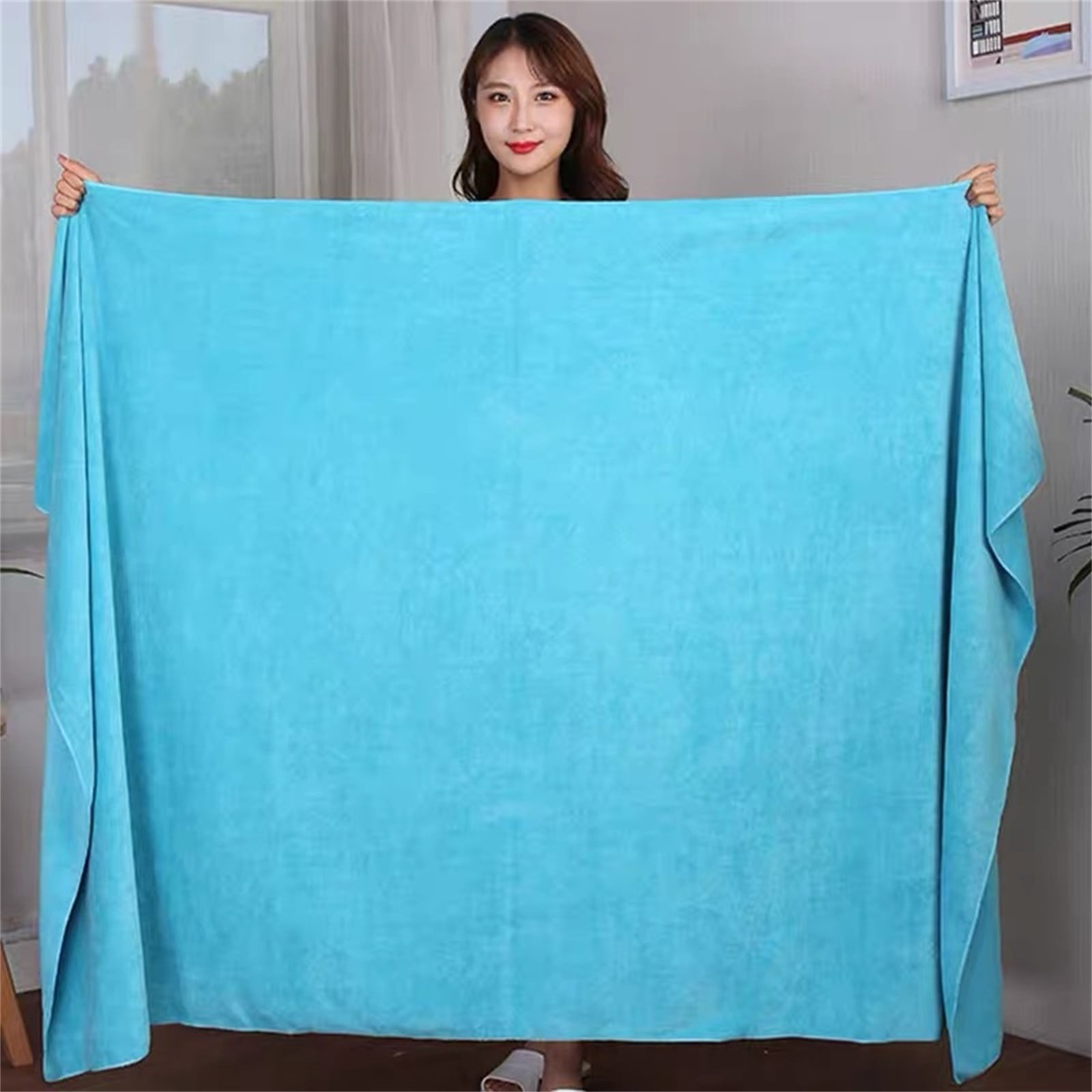 Oversized Bath Sheet Extra Large for Bathroom, 100% Cotton Turkish ...
