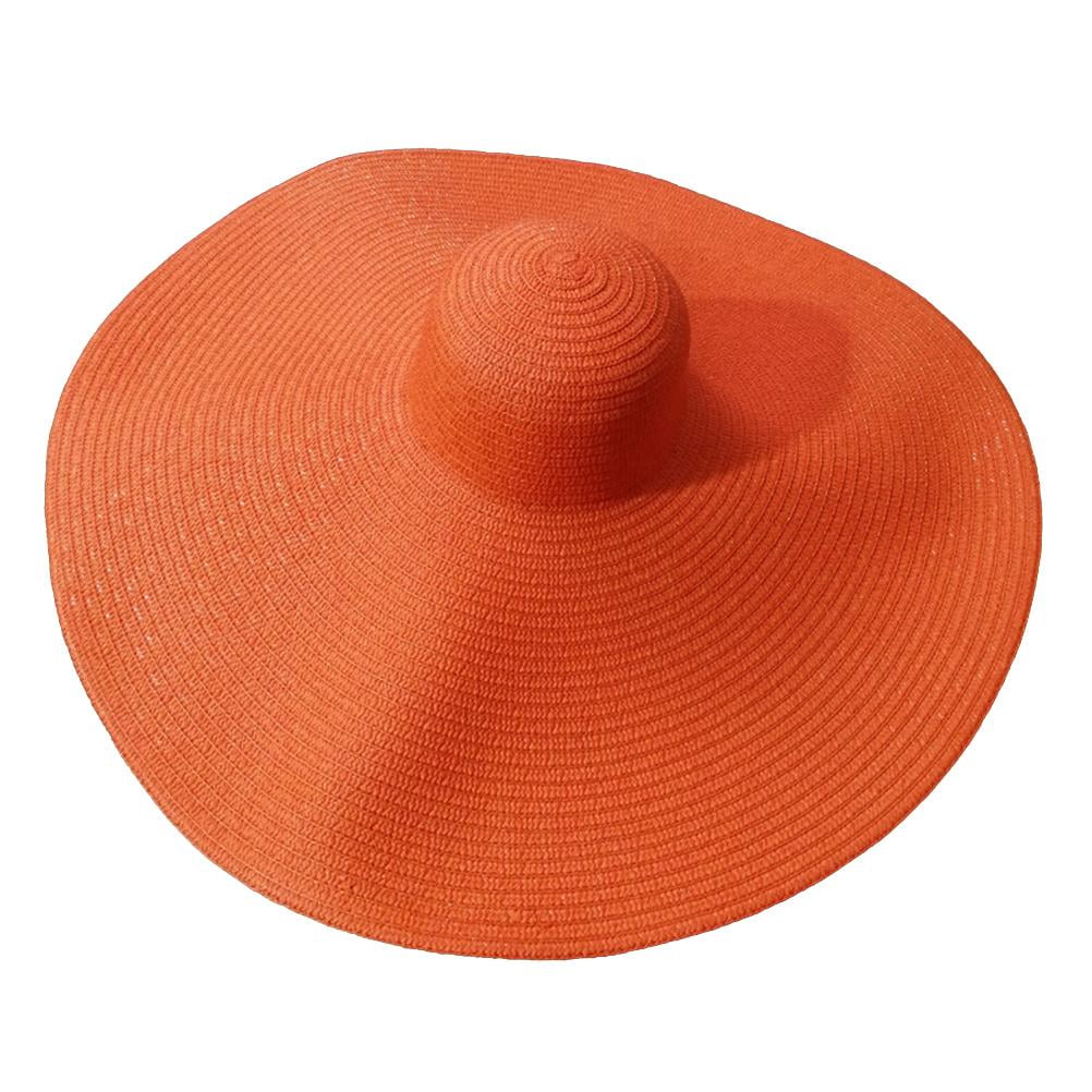 Oversized Beach Straw Hats For Women Floppy Straw Sun Hat Womens Wide