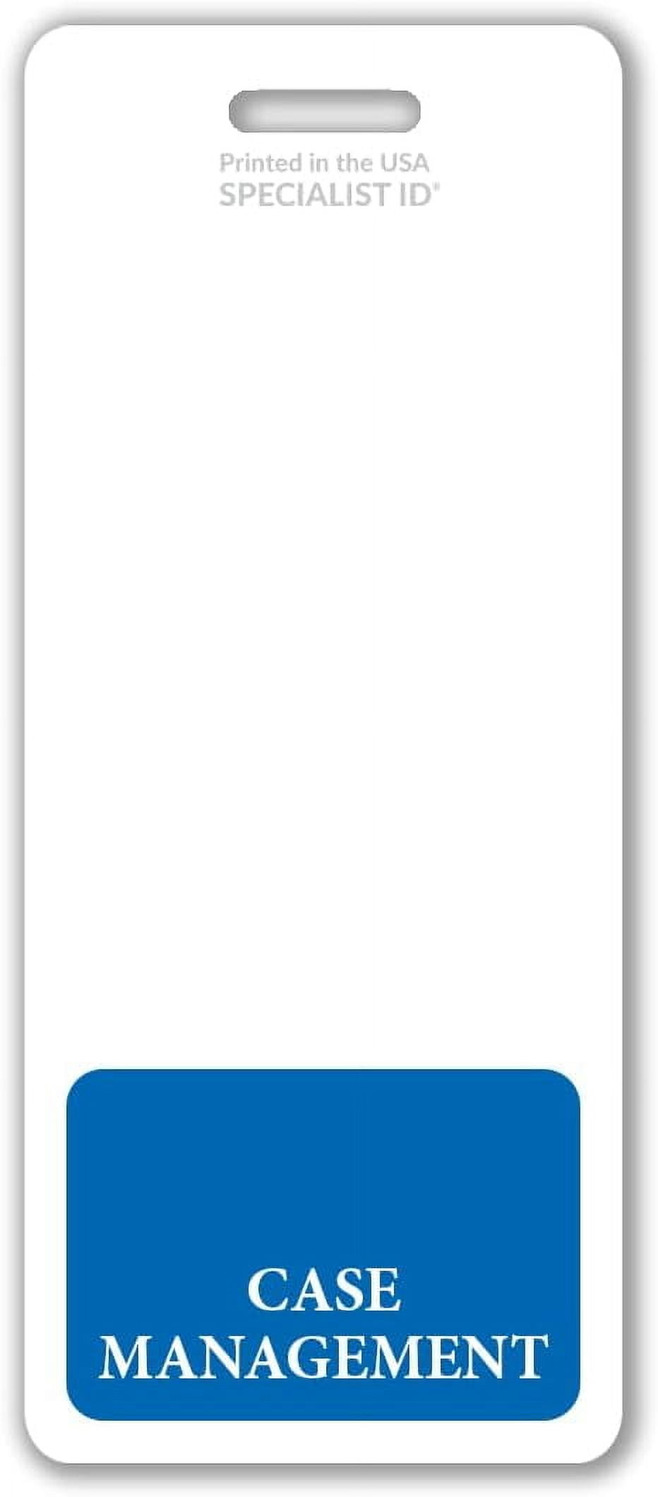 Oversized Case Management Badge Buddy - Vertical Extra Large Badge ...