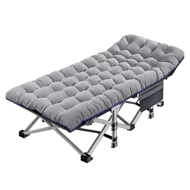 Oversized Cot, XXL Folding Heavy Duty Sleepovers Bed, 900 lb-Loading 2 ...