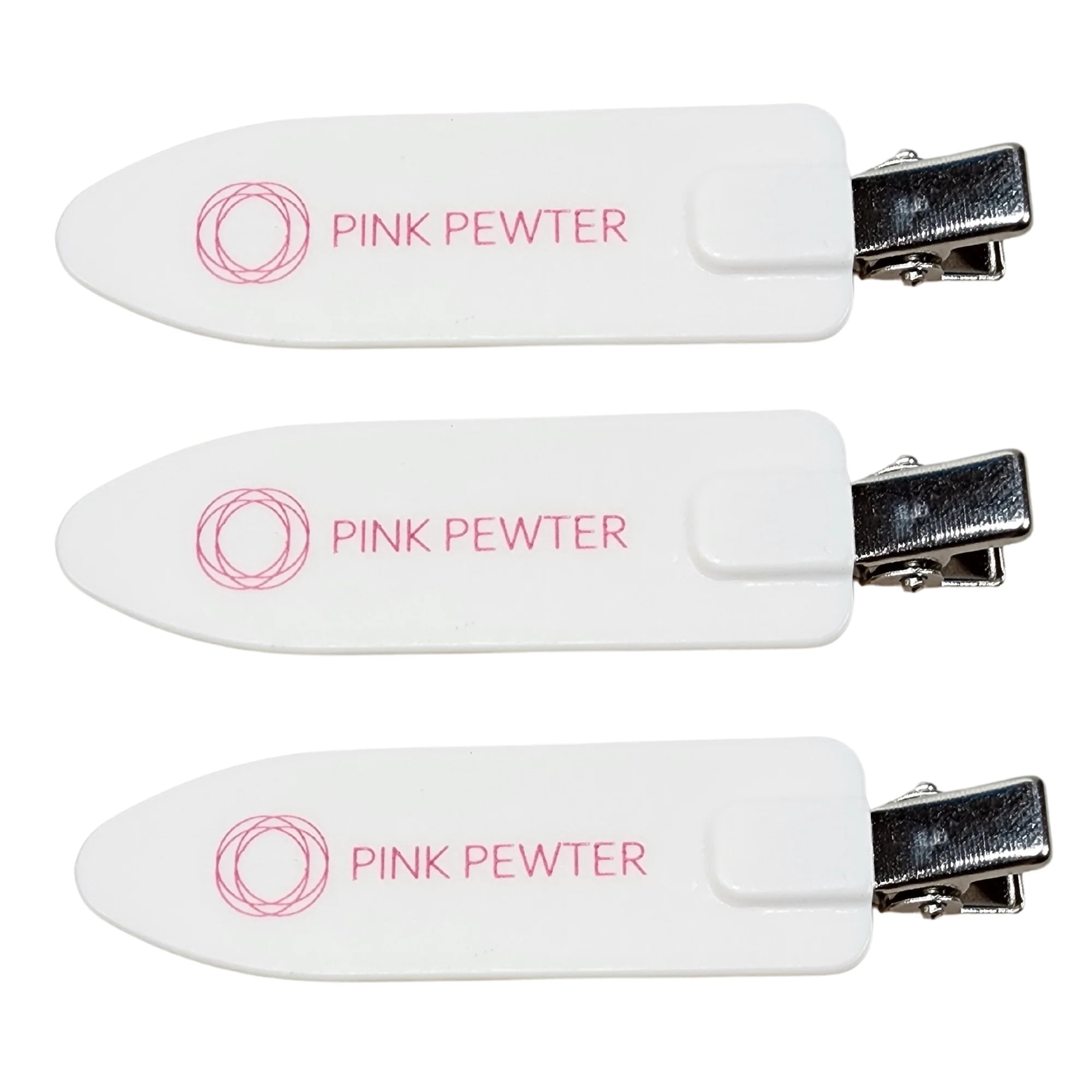 Oversized Creaseless Hair Styling and Sectioning Clips - 3pk (Pink ...