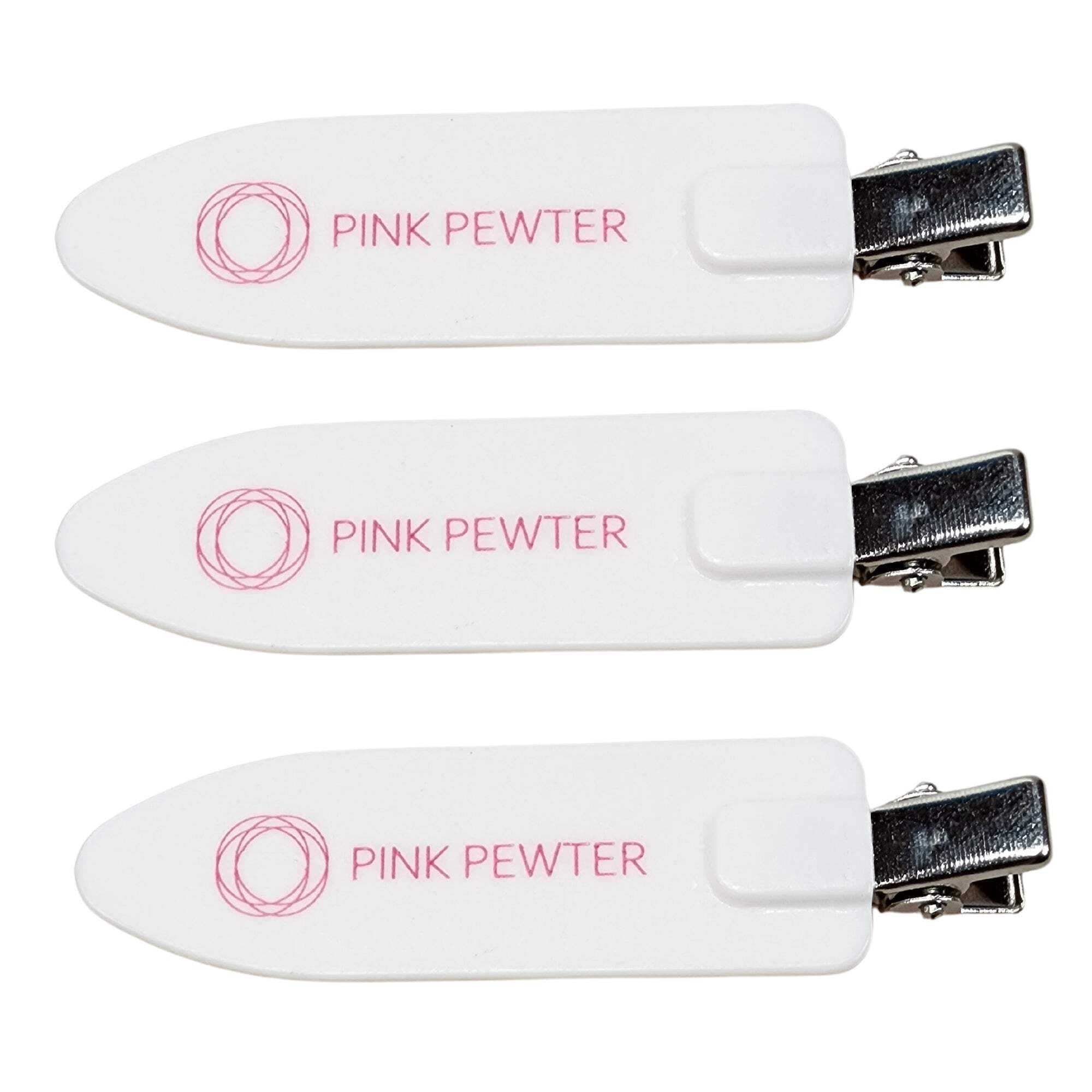 Oversized Creaseless Hair Styling and Sectioning Clips - 3pk (Pink ...
