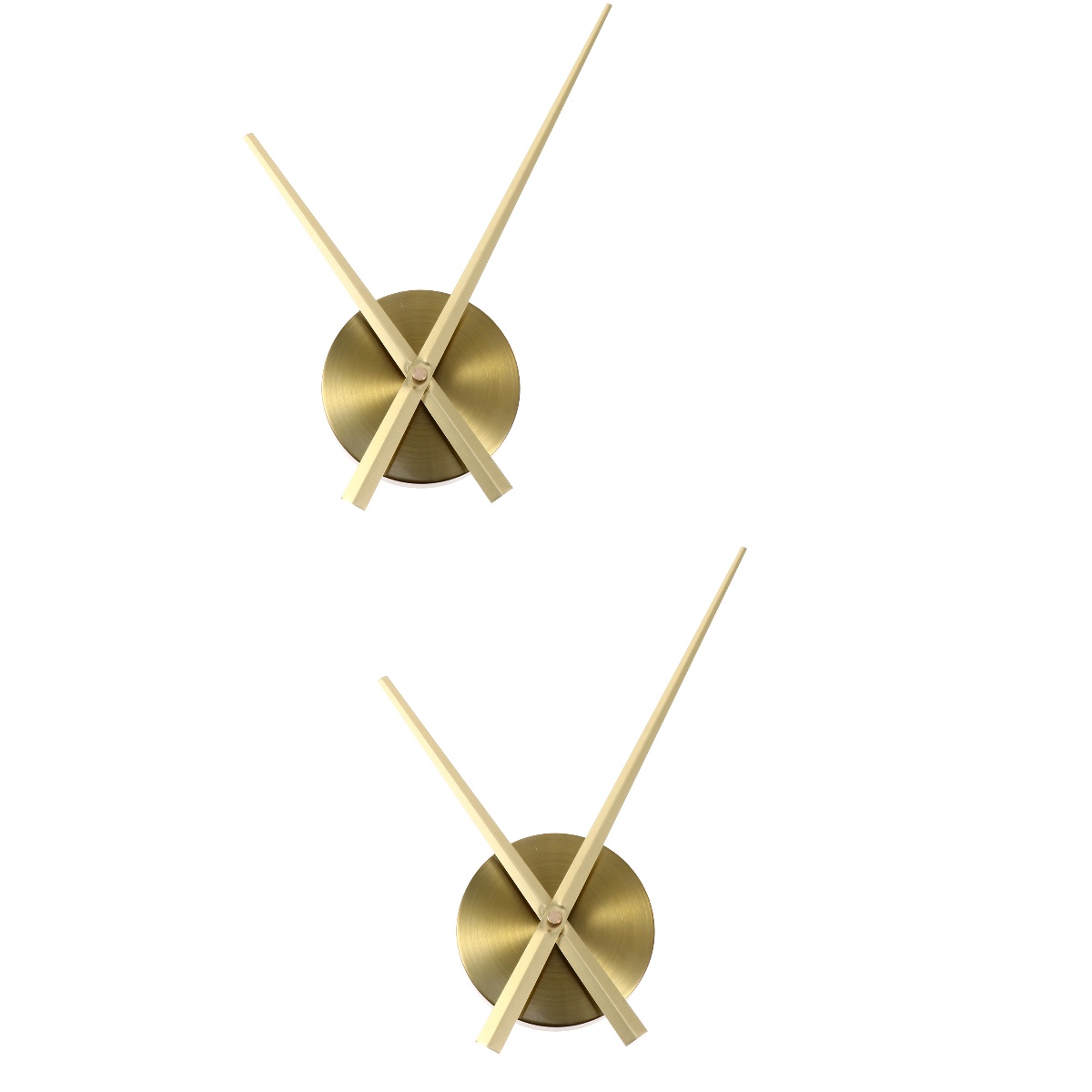 Oversized DIY Wall Clock Hands Base Alloy Aluminum Movement Mechanism ...