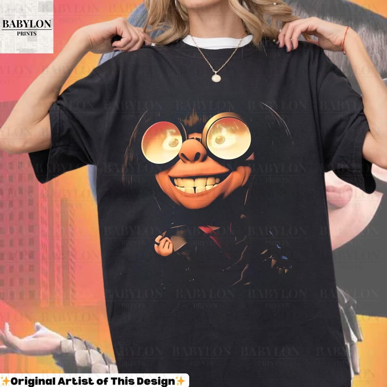 Oversized Disney Edna Mode T Shirt | Funny Disney Incredibles Shirt ...