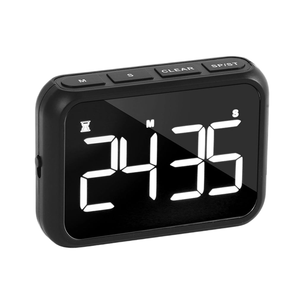 Oversized Display Magnetic Kitchen Timer Easy to Read Plastic Timer ...