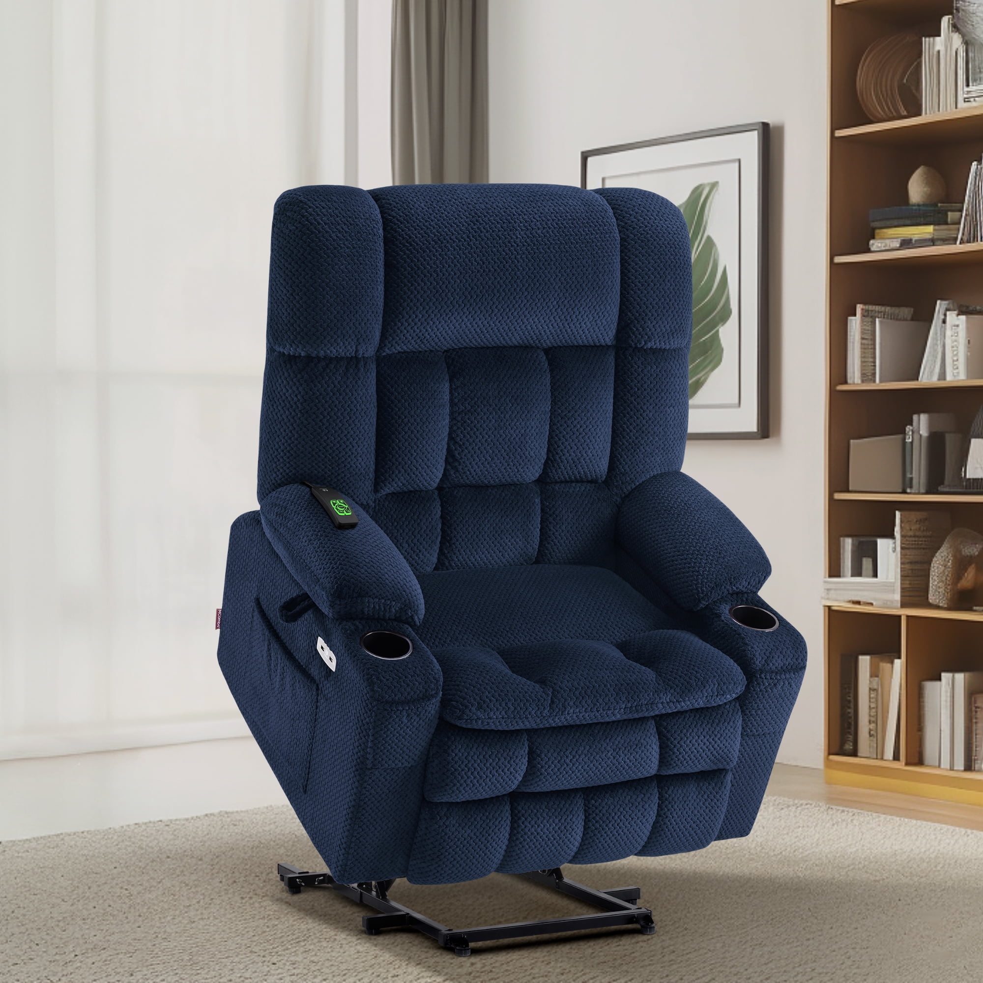 Oversized Dual Motor Power Lift Recliner with 27.2 Extra Wide Seat for ...