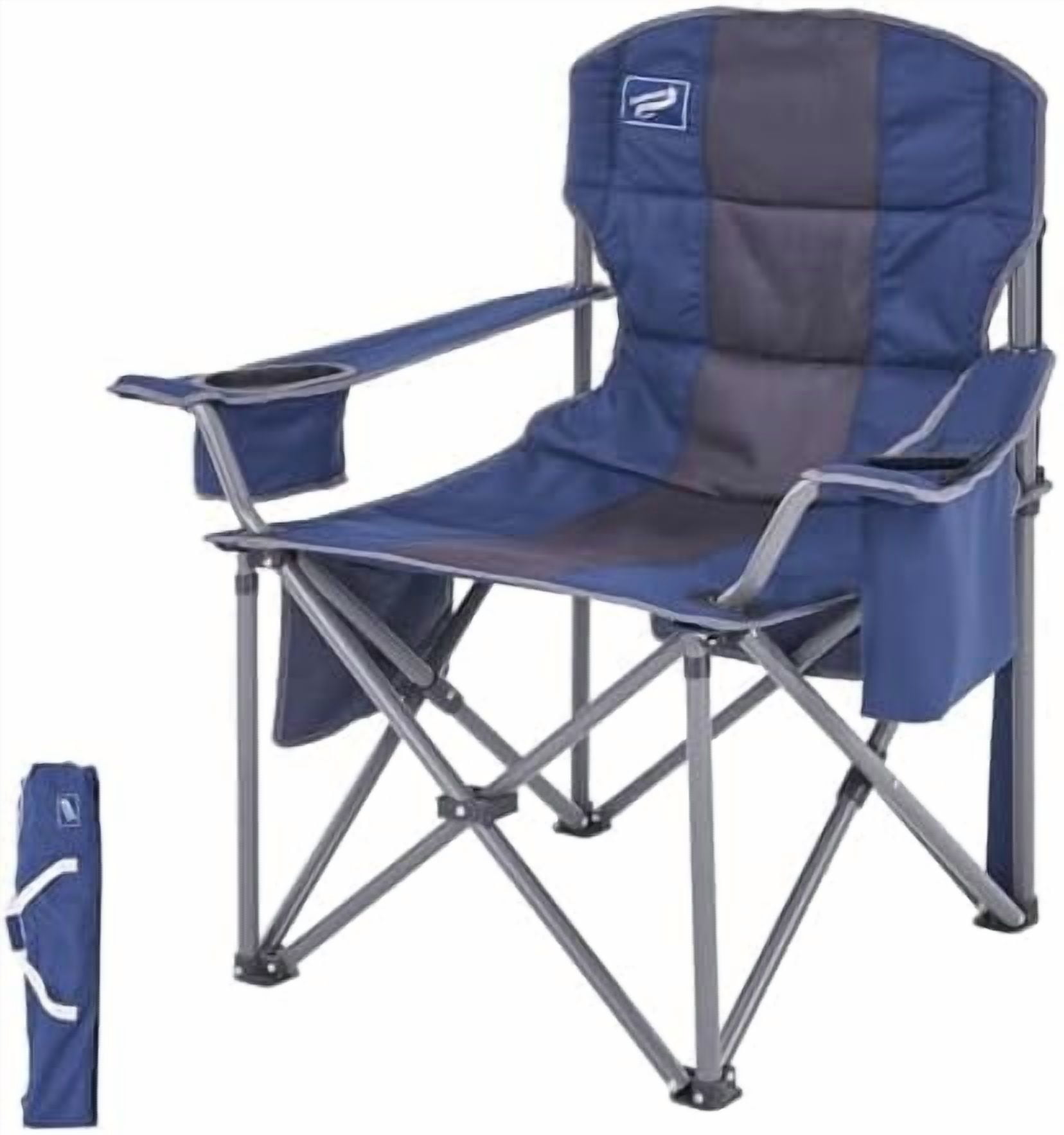 Oversized Folding Camping Chair for Adults, Supports 500 lbs ...