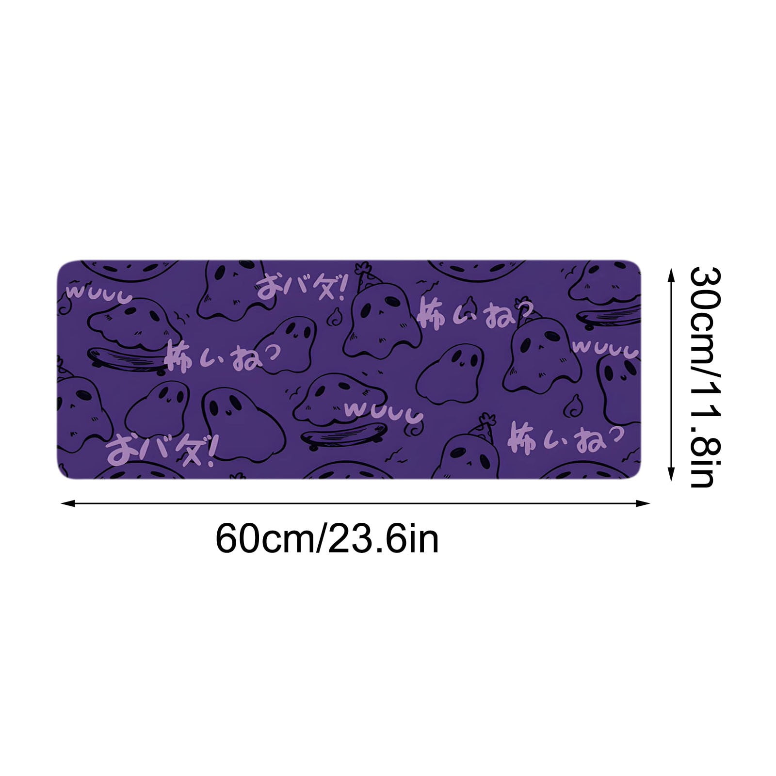 Oversized Ghost Mouse Pad Desk Pad Keyboard Pad, Ghost Mouse Pad ...