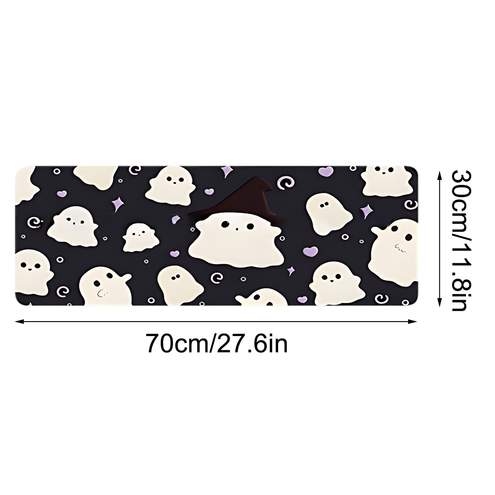 Oversized Ghost Mouse Pad Desk Pad Keyboard Pad, Ghost Mouse Pad ...