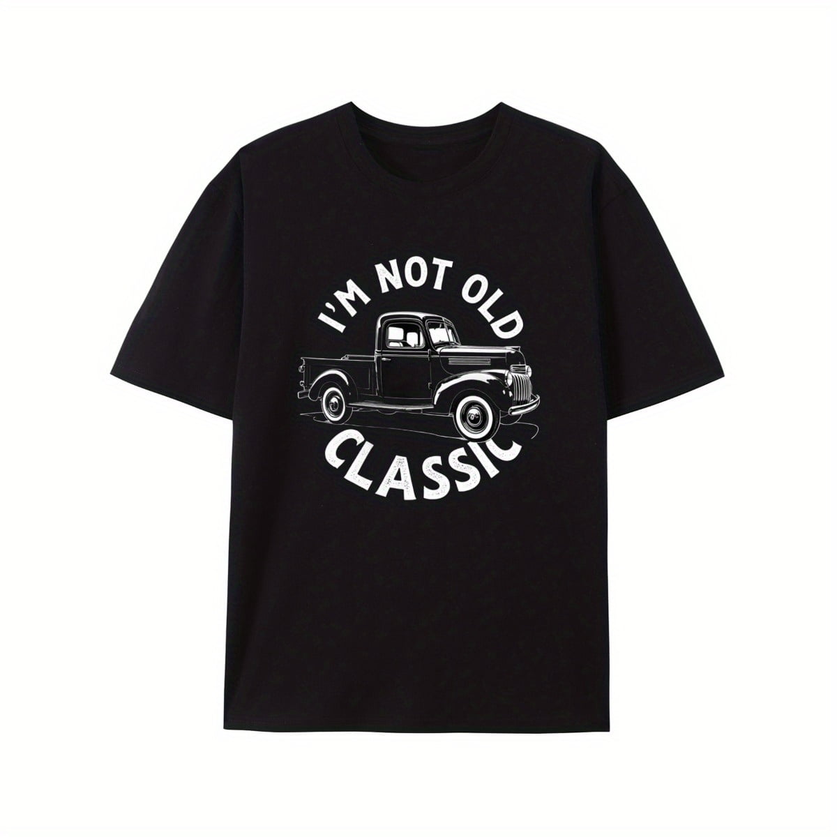 Oversized Gym Shirts, Men's Tshirts, Image of Classic Truck, Cool ...