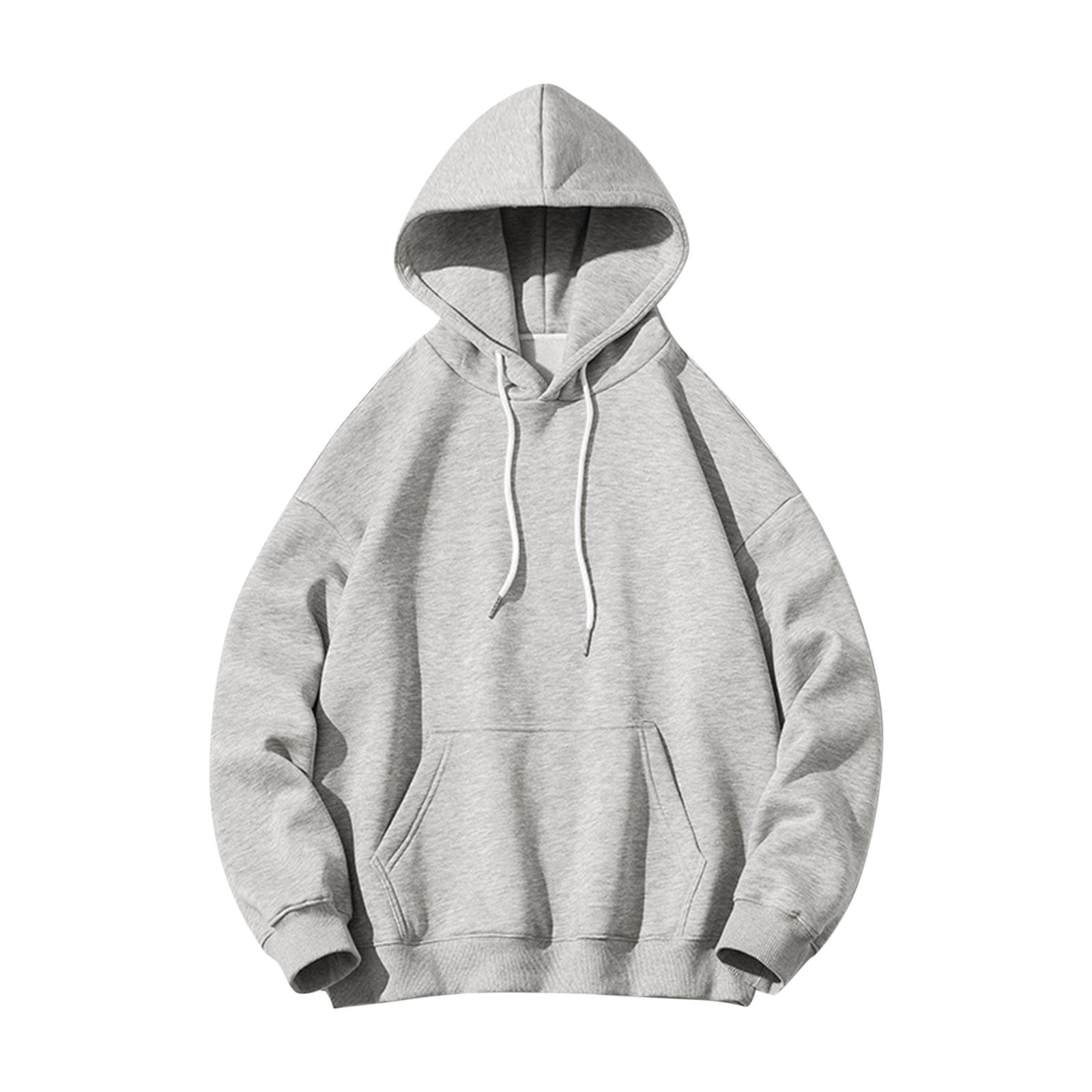 Oversized Hoodies for Men Big and Tall Pockets Solid Color Loose Hooded ...