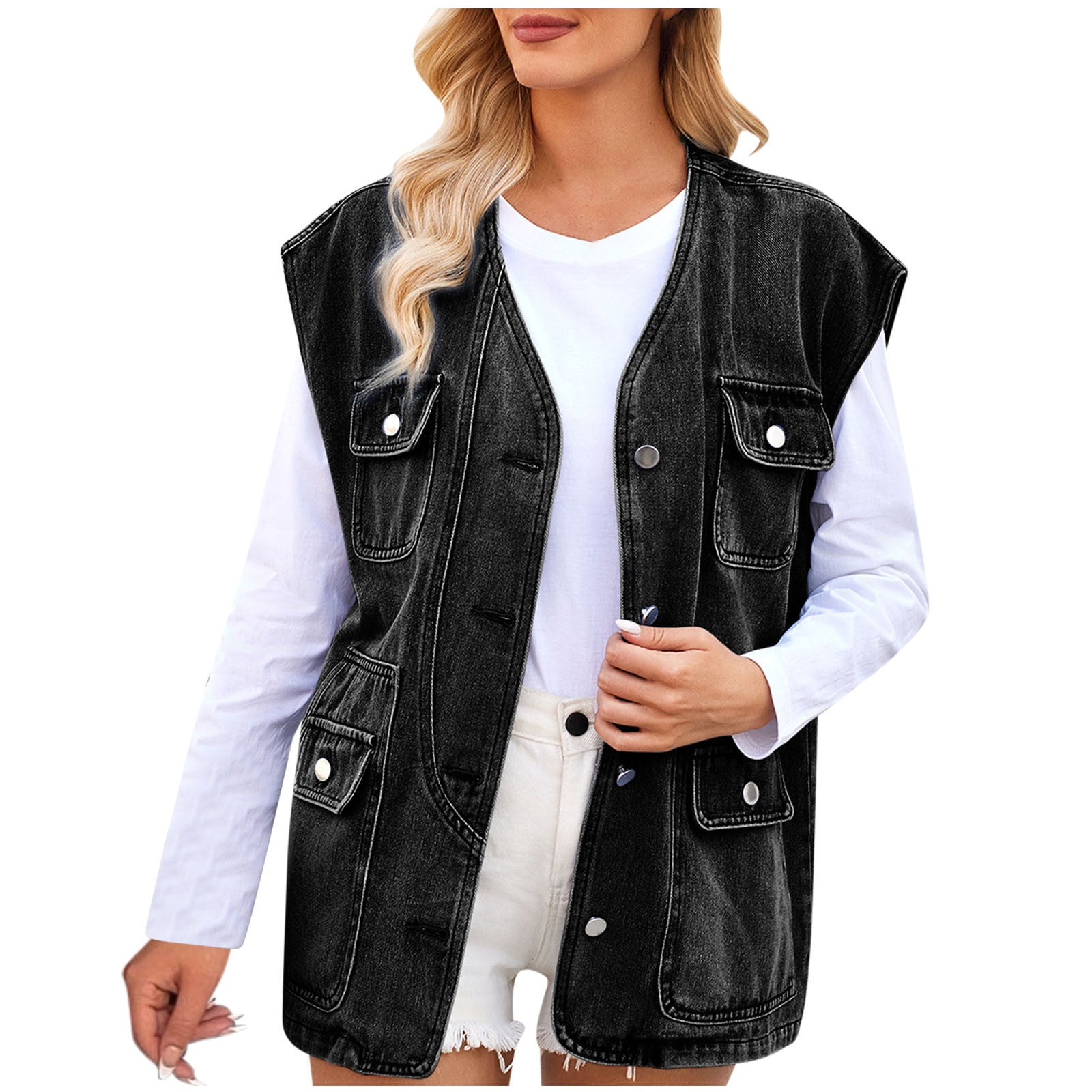 Oversized Jean Jacket for Women Women's Fashion Spring Summer ...