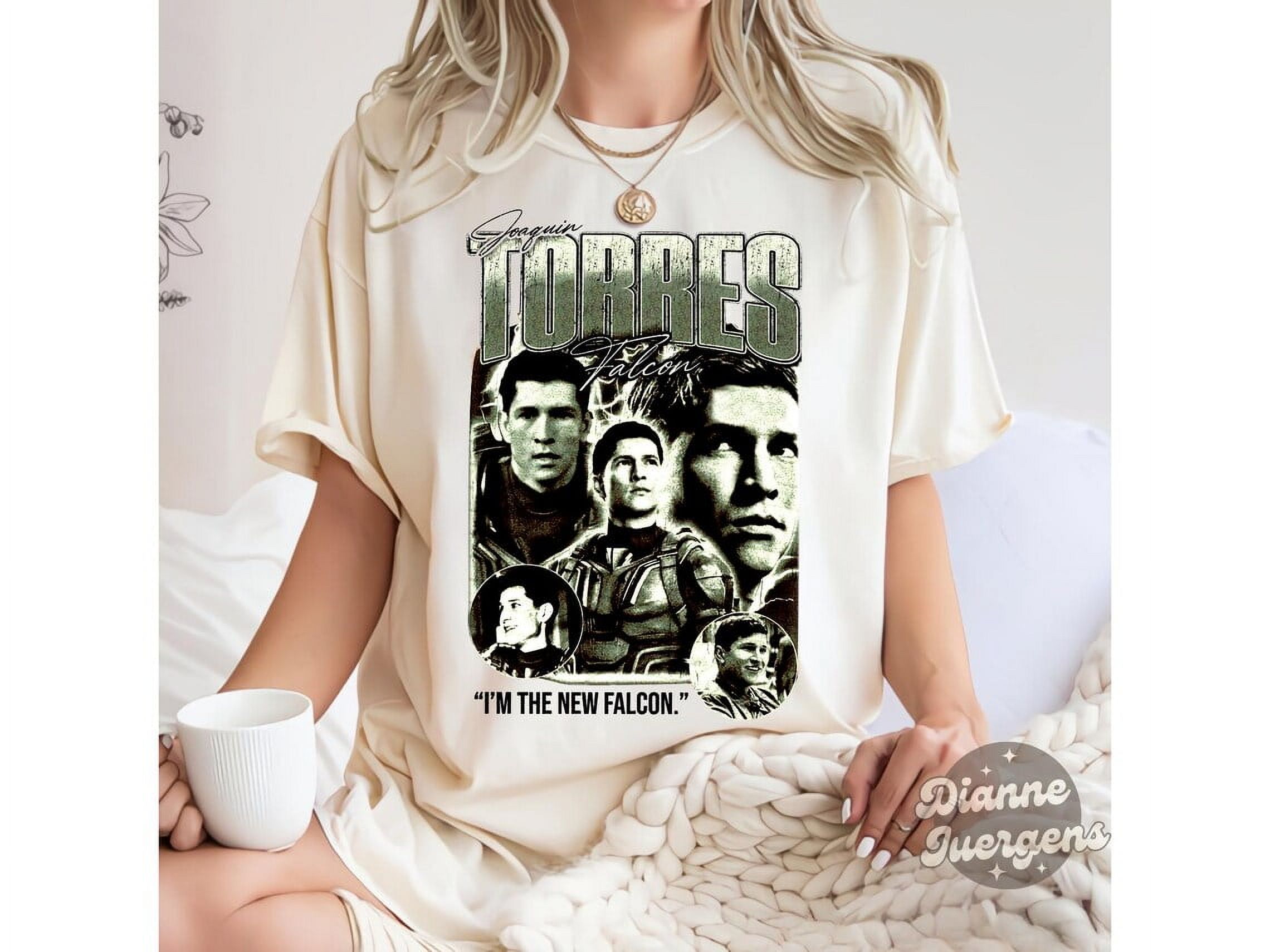 Oversized Joaquin Torres Falcon Marvel T Shirt Captain America Brave ...