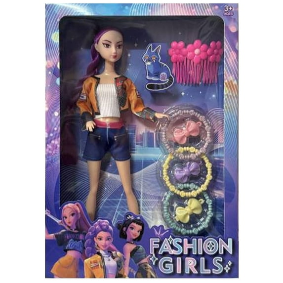 Oversized K+POP Action Figures Gift Box 11.5'' - Super-Cool K+POP Squad ...