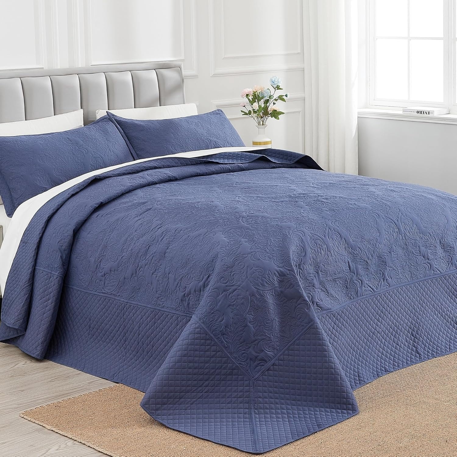 Oversized King Bedspreads, California King Quilt Sets, Extra Wide Large ...