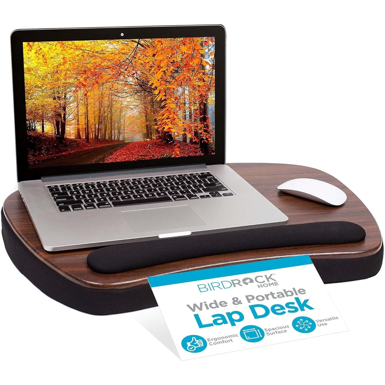 Oversized Lap Desk for Laptops with Memory Foam Cushion | Portable ...