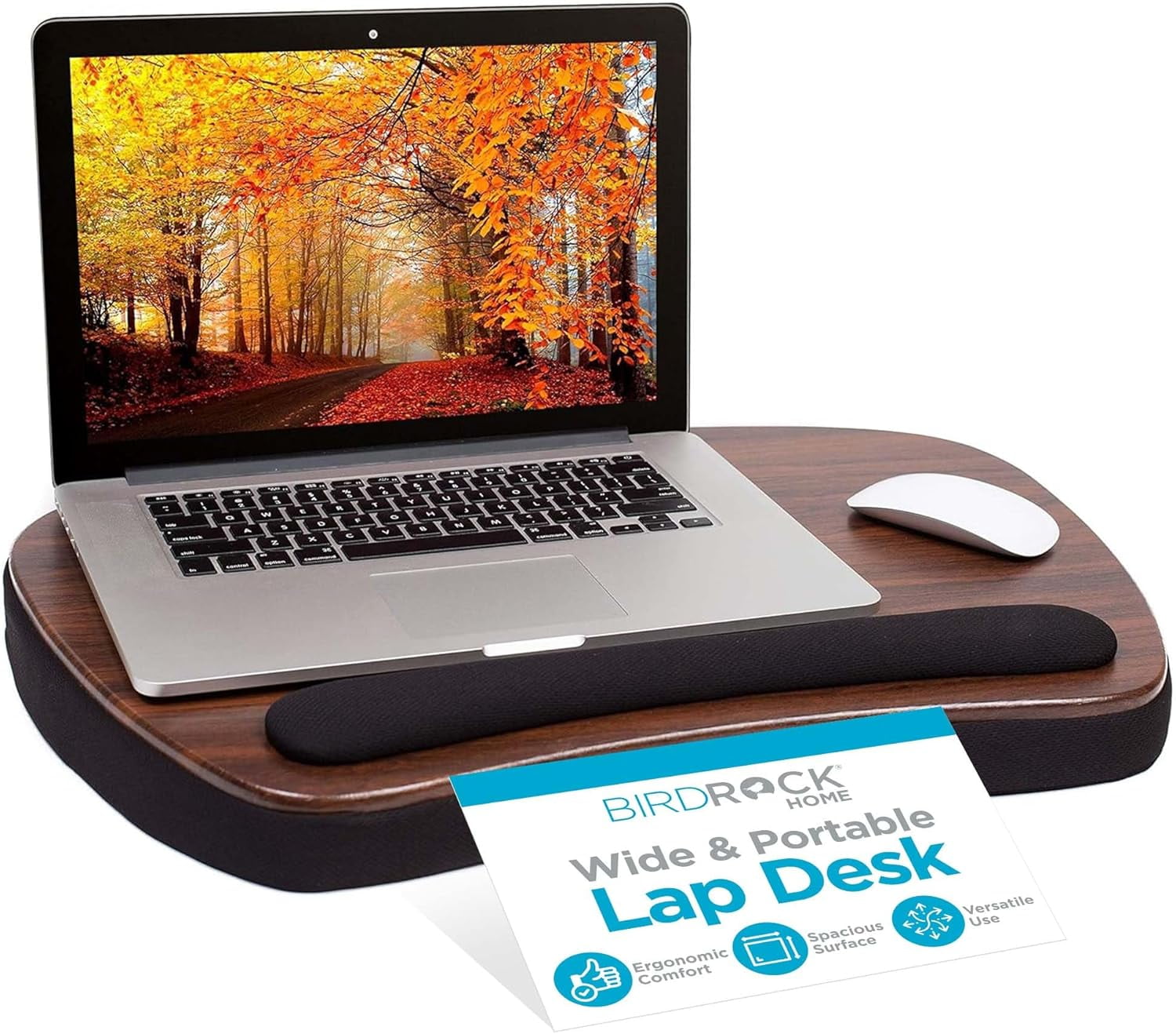 Oversized Lap Desk for Laptops with Memory Foam Cushion | Portable ...